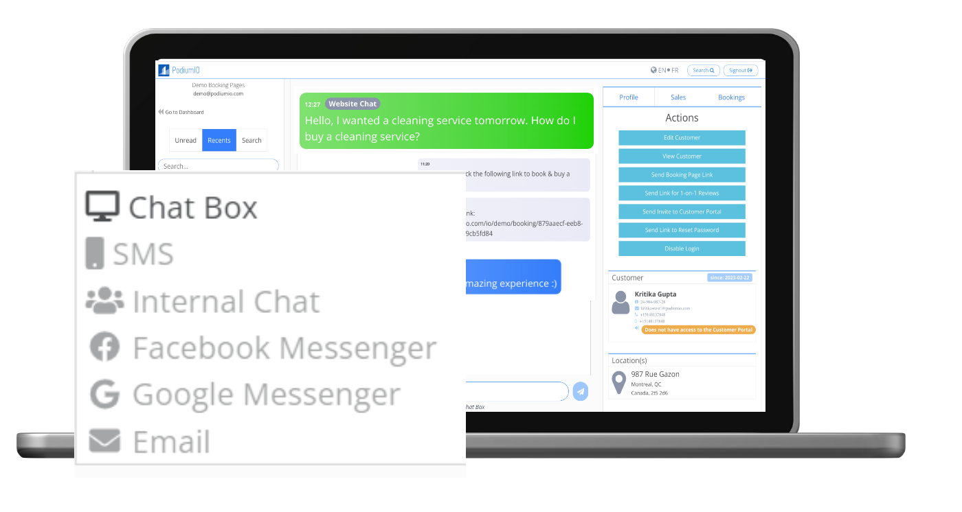 Webchat | MioCommerce